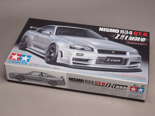 Tamiya 1/24 Nissan Nismo R34 GT-R Z-tune (#24282) | Plasmojo Scale Model