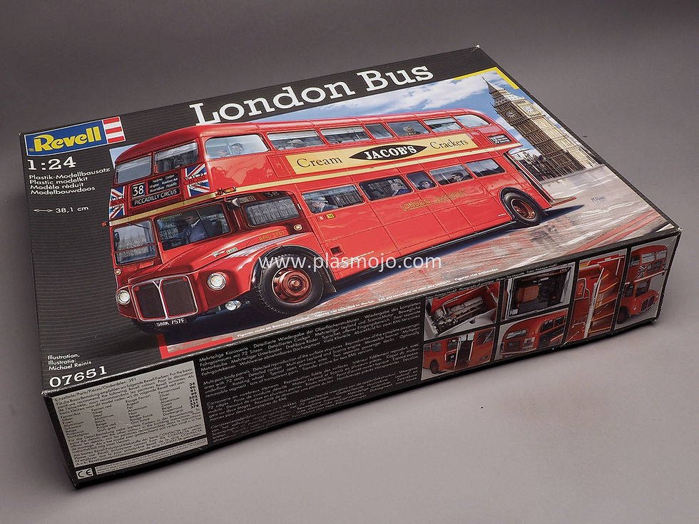 Revell 1/24 London Bus (#07651) | Plasmojo Scale Model