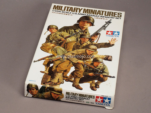 Tamiya 1/35 U.S.Army Assault Infantry Set Military Miniatures (#35192 ...