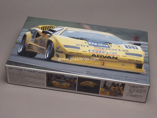 Fujimi 1/24 Art Rain-X Countach All Japan Grand Touring Car (#06147 ...