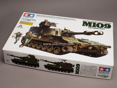 Tamiya 1/35 U.S. Self-Propelled Howitzer M109 Vietnam War (#37013 ...