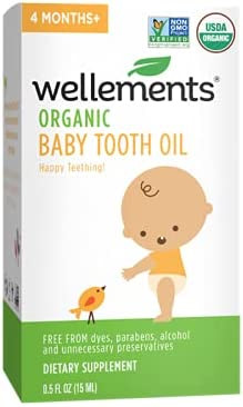 Wellements Organic Baby Tooth Oil for Teething | Pill Clarity