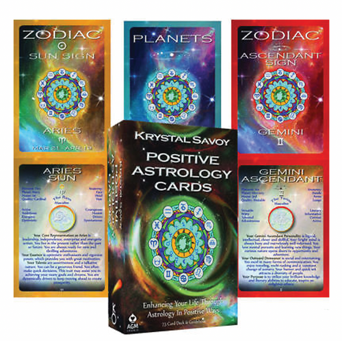 Positive Astrology Cards | Blackinton Arts