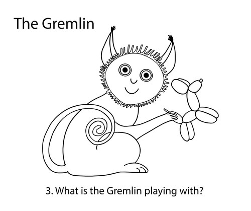 gremlin coloring book