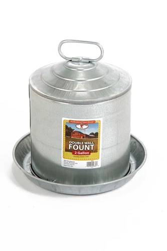 Double Wall Chicken Fount | ASE Feed & Supply