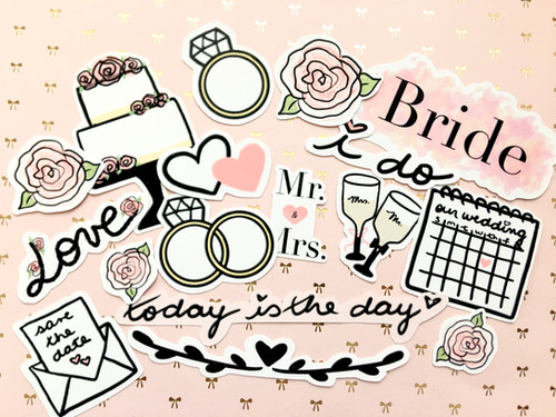 Wedding sticker pack | oky plans