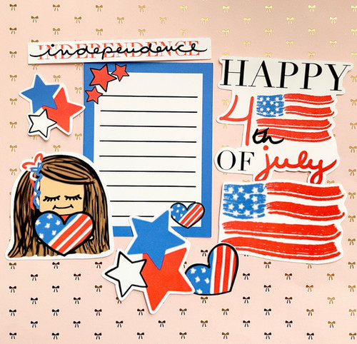 Fourth of July sticker pack | oky plans