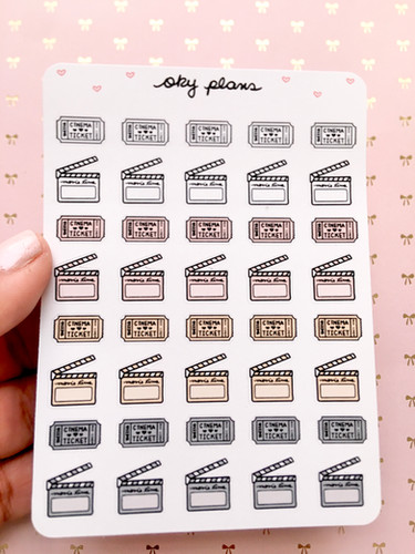 Movie stickers | oky plans