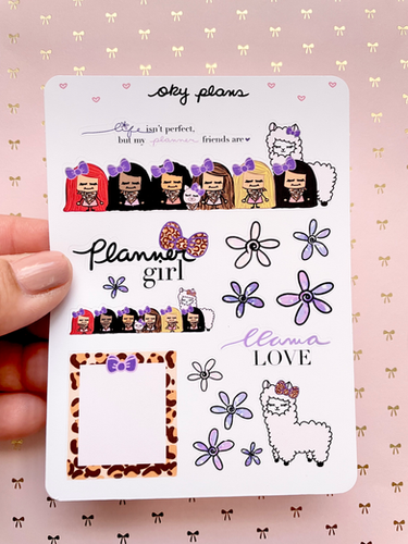 Wild planner deco stickers | oky plans
