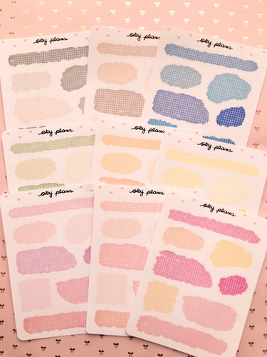Deco journaling stickers | oky plans