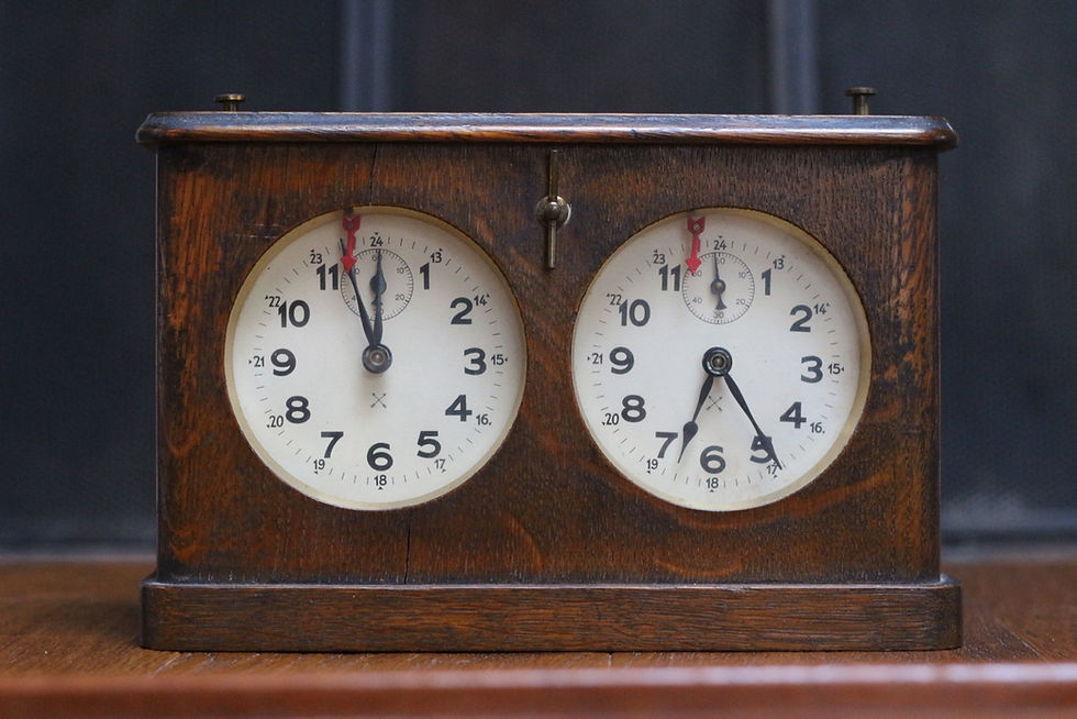 Antique clock | chesscollection