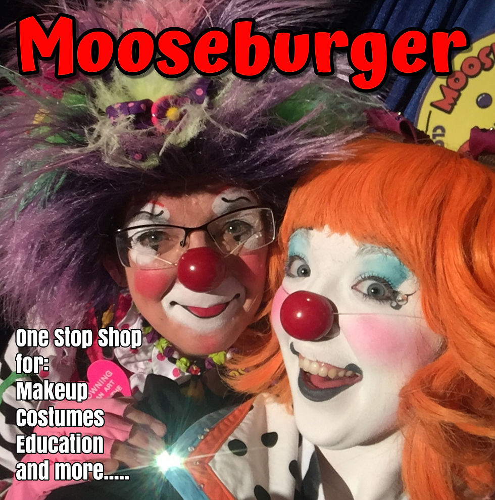 Pricilla Mooseburger Originals | Mooseburger Clown Arts Camp | 116 ...