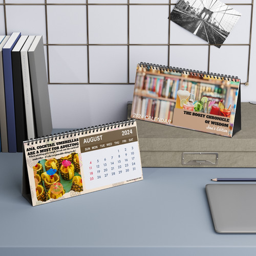 Personalized 2024 Calendar: "The Boozy Chronicle of Wisdom" | Kay Park ...