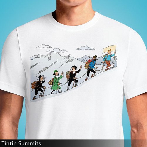 Exclusive Tintin Summits T-Shirt | Official Tintin Merchandise India | Inkn