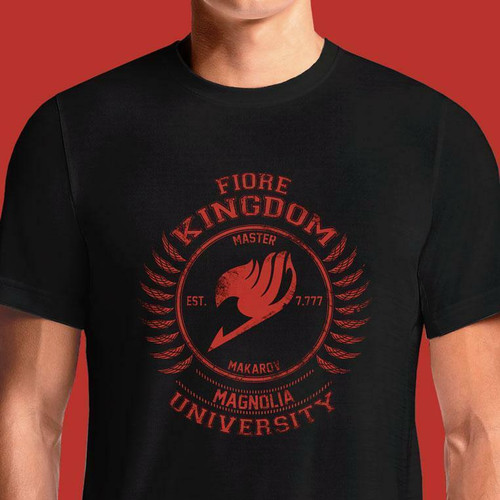 Magnolia University - Fairy Tail Anime T-Shirt OSOM.in