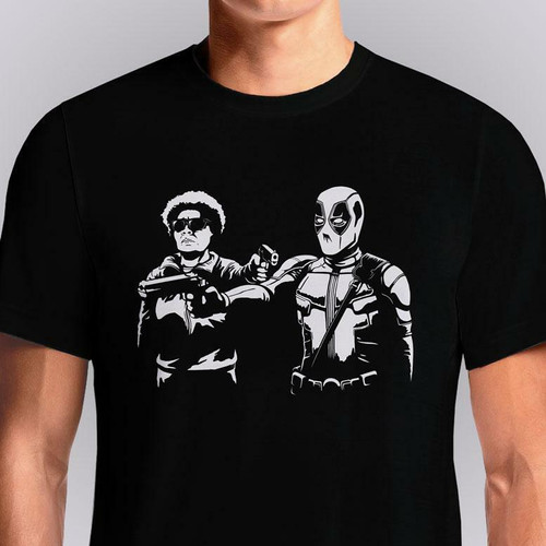 Pool Fiction - Deadpool Pulp Fiction Mashup T-Shirt