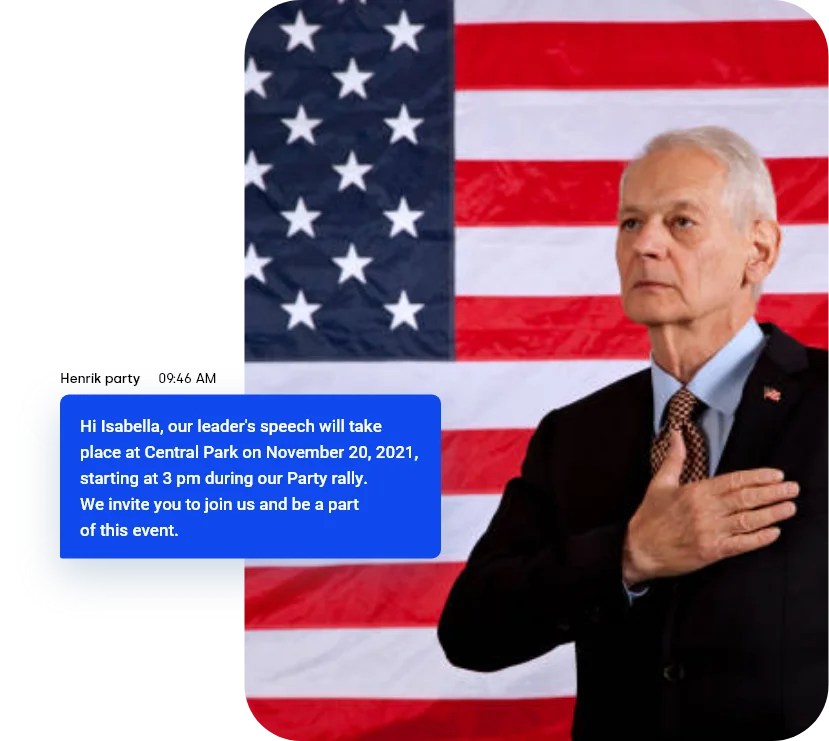 Text Marketing for Political Campaigns