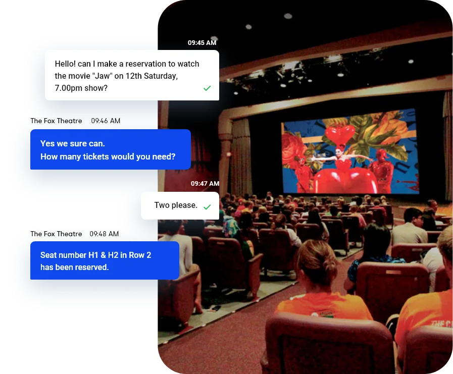 Text Marketing for Cinemas and Movie Theaters