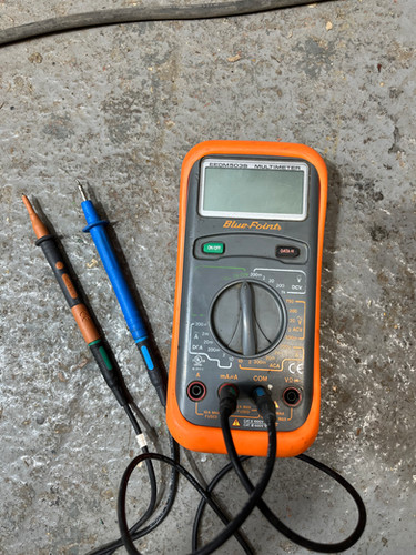 Blue Point EEDM503B Digital Multimeter With Leads | jobsonstools.co.uk