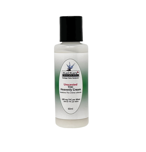 THC UNSCENTED Heavenly Cream (small) | KaliKare Topicals