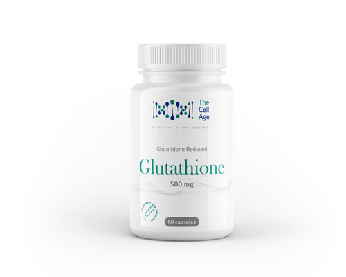 Glutathione reduced, 500 mg, 60 capsules | Cutis Dermis Ltd
