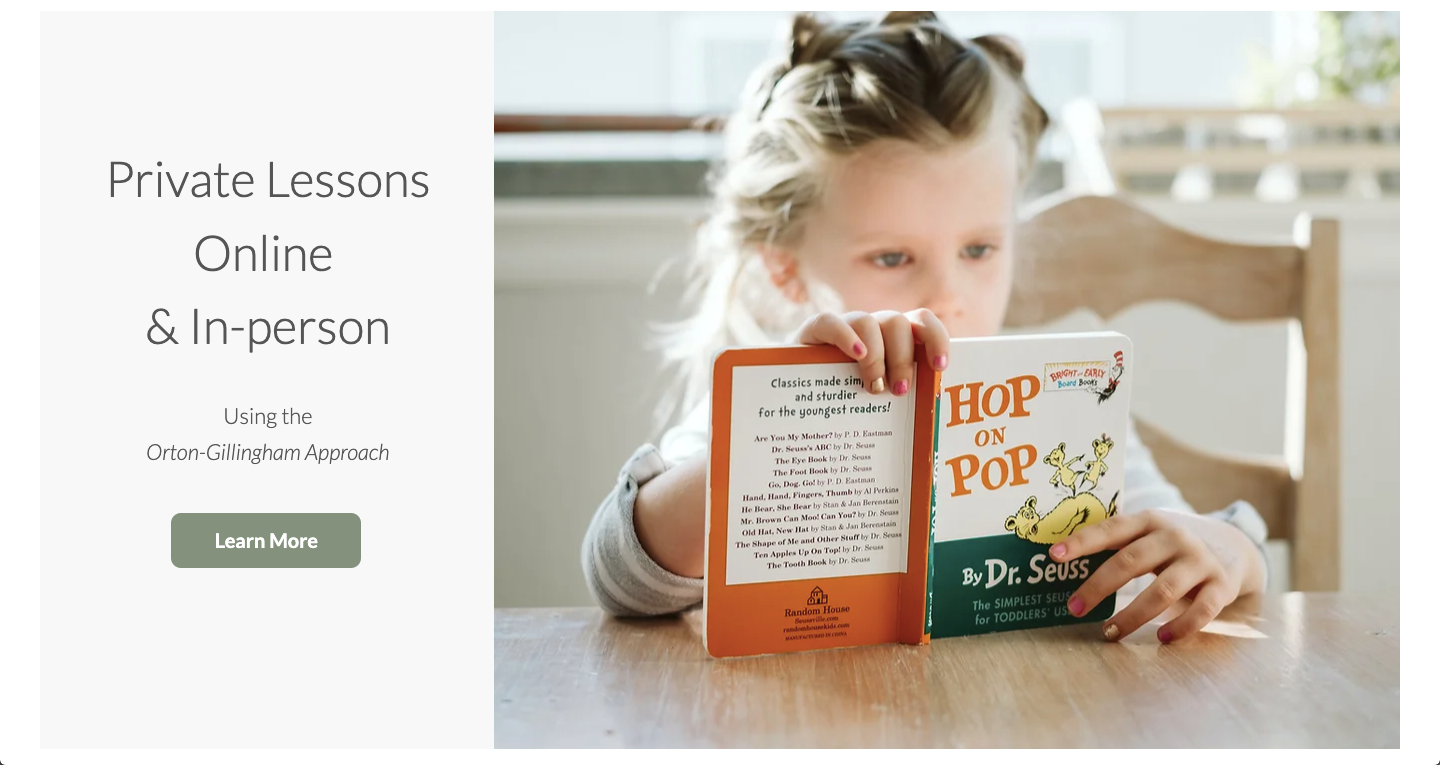 MultiSense Tutoring | Orton-Gillingham Tutor | Boulder, CO