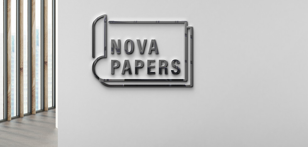 Nova Papers | Name, Brand Identity, Stationery Design