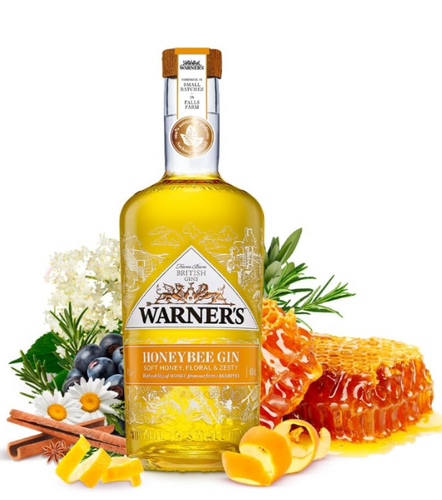 Warner's Honey Bee Gin | Free Delivery | Craft Gins Co