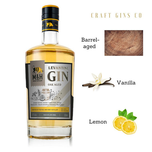 Milk & Honey Levantine Oak Gin | Free Delivery | Craft Gins Co