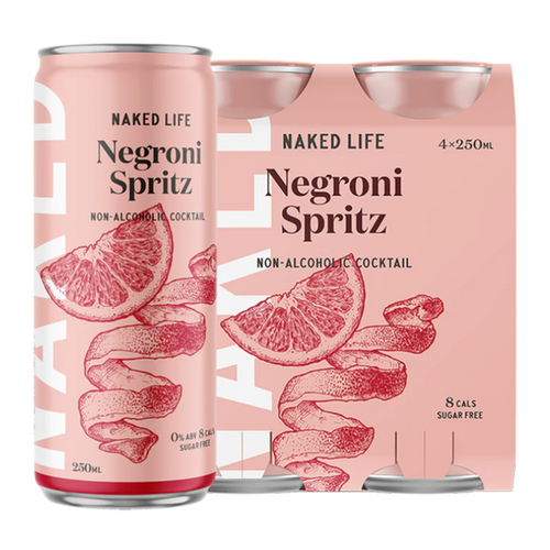 Negroni Spritz - 4 Pack (Non-Alcoholic) | Free Delivery | Craft Gins Co