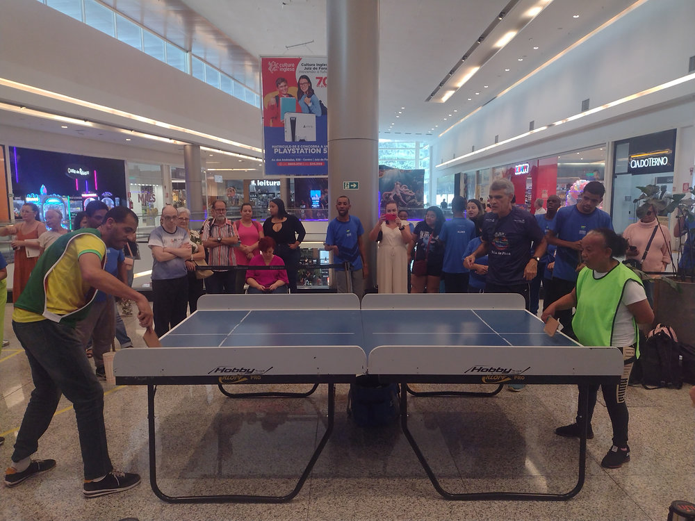 Polybat abre competições do 3º Festival Paradesportivo em Juiz de Fora