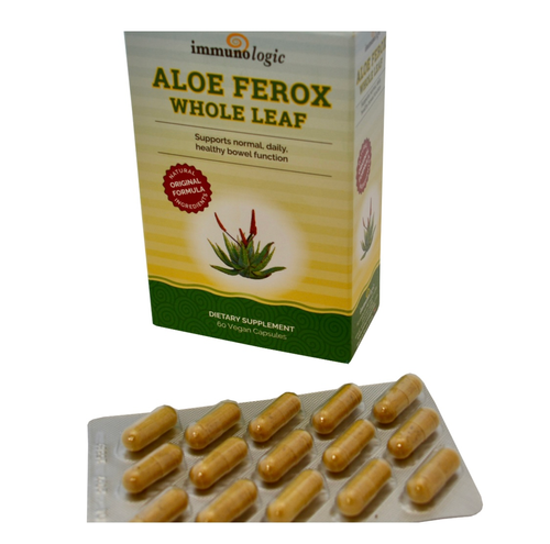 Aloe Ferox (Whole Leaf) (60 Vegan Capsules) | Healthy Solutions