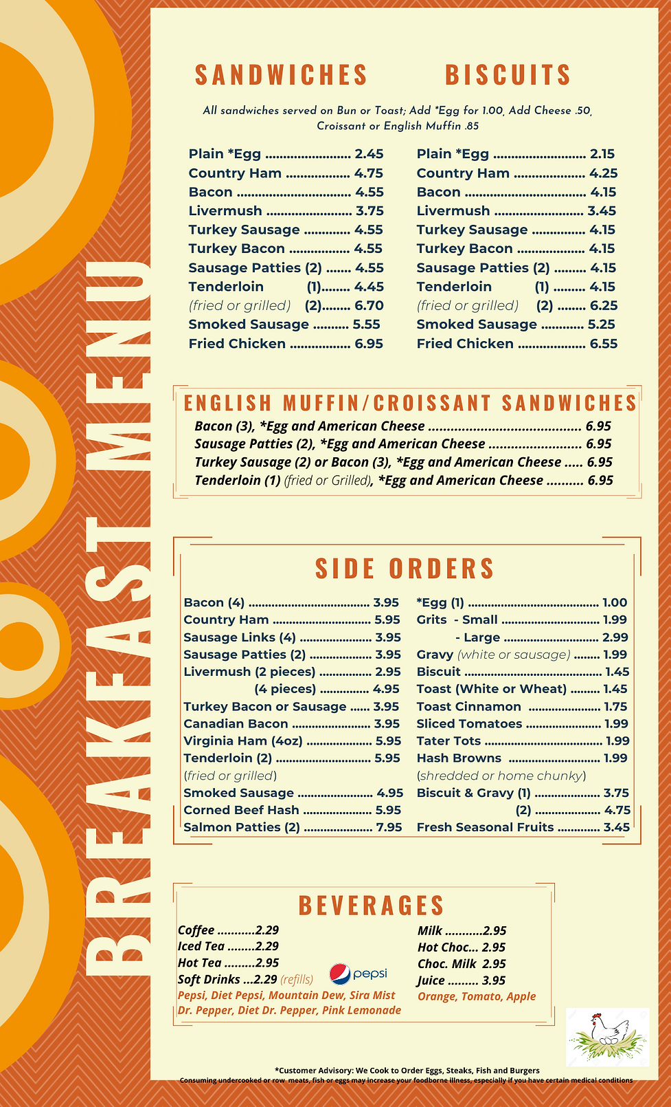 Old Salisbury Rd. Breakfast | Cagneys Kitchen