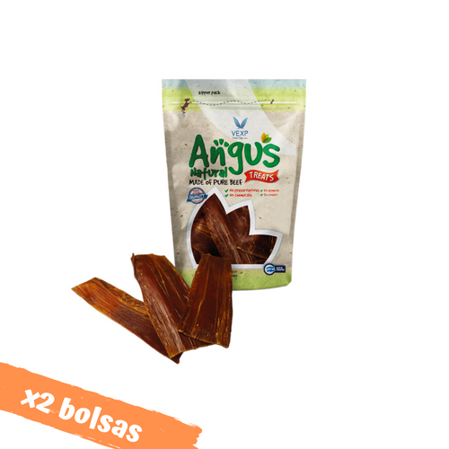 Snack Angus - Chips de Carne Esofago x2 bolsas | Patitas Traviesas