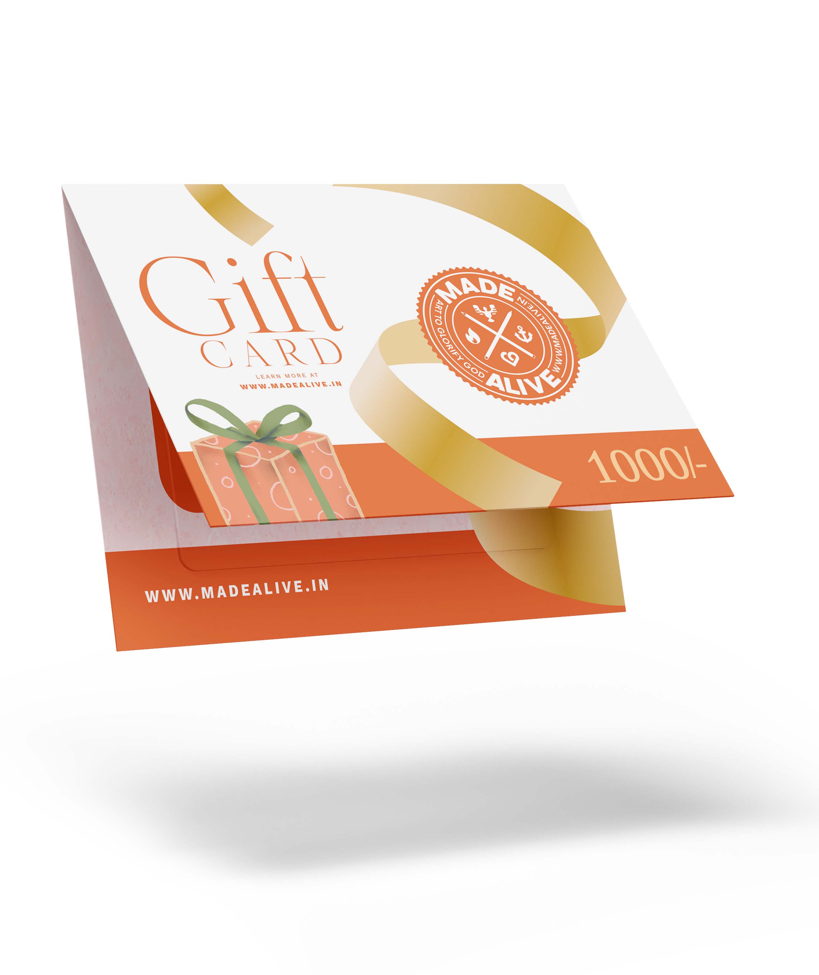 Made Alive E Gift Cards | Christian Online Gift Cards | Enquire Now
