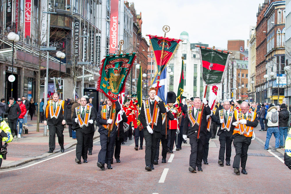 Anniversary parade in memory of UDR soldiers