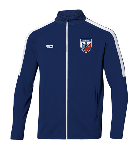 Founders FC Track Jacket - Blue | SQ Apparel