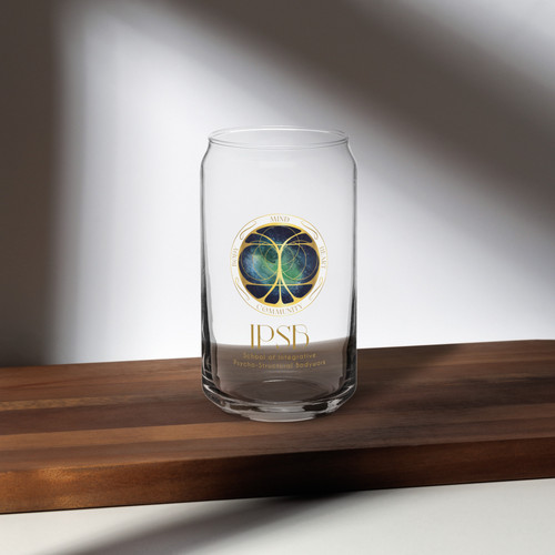 IPSB Logo Can-Shaped Glass | IPSB