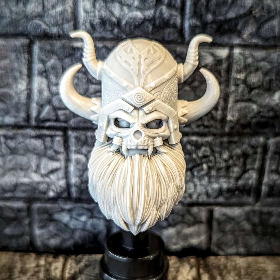 Reinhard The Evil: Dwarf Portrait by J. Rodriguez | Wolf King Customs
