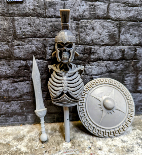 Cursed Gladiator Skeleton Kit, Unpainted | Wolf King Customs