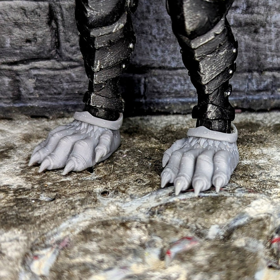 Wild Beast Feet by Zombie 13 | Wolf King Customs