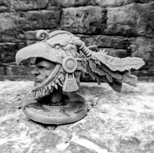 Qroowk The Falcon Warrior | Wolf King Customs