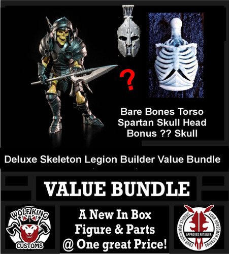 Cursed Spartan Deluxe Skeleton Legion Builder Bundle | Wolf King Customs
