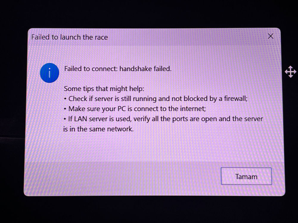 Failed to connect: handshake failed. | DPC GROUP - AC