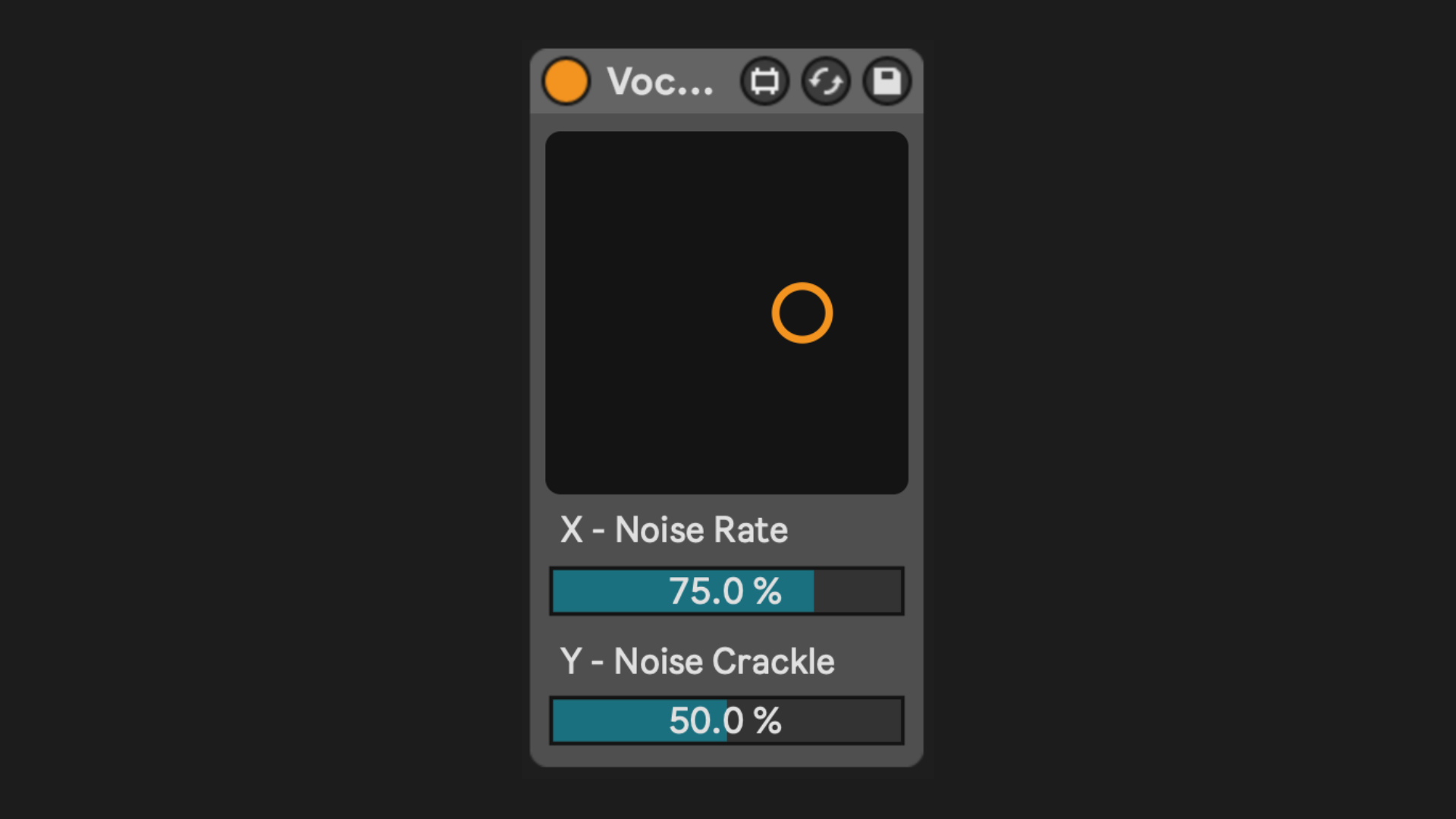 Vocoder Noise Control