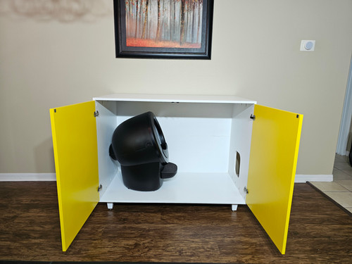 Painted Litter Robot Cat Enclosure. | ICOE Pet Products