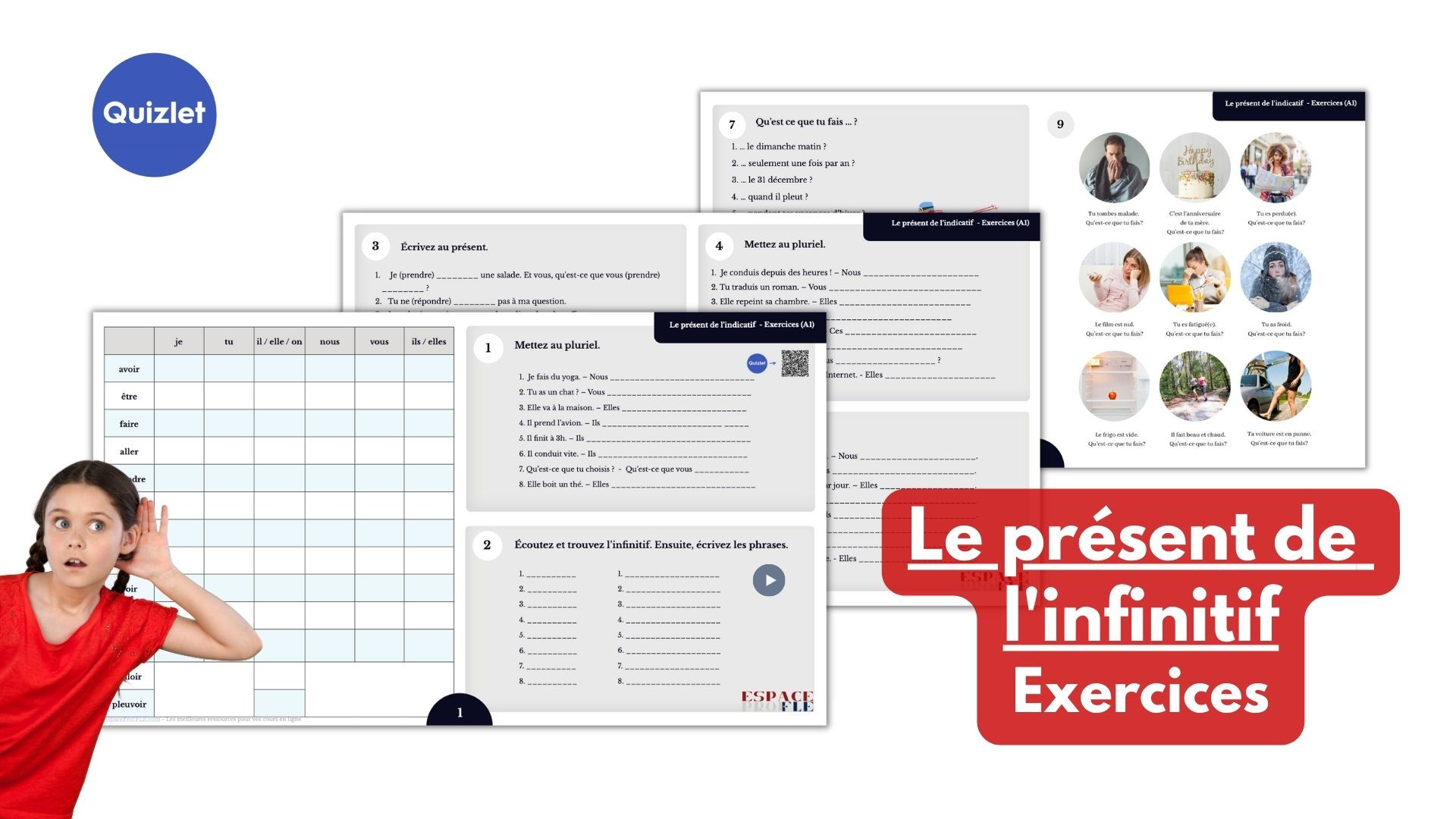 Le Présent De LIndicatif - Cours Et Exercices Corrigés -1 - Systeme