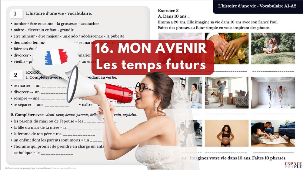 Le futur simple et le futur proche - Module 16