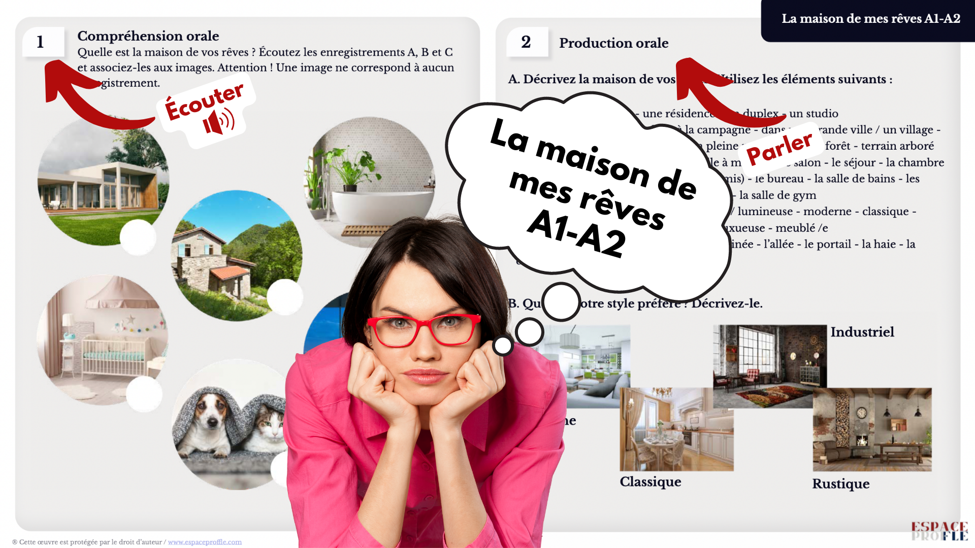 La maison de mes rêves (A1-A2)