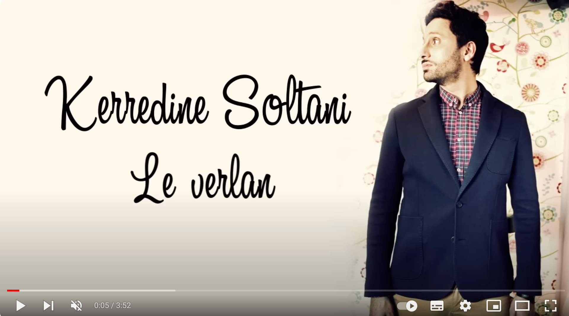Kerradine Soltani - Le verlan